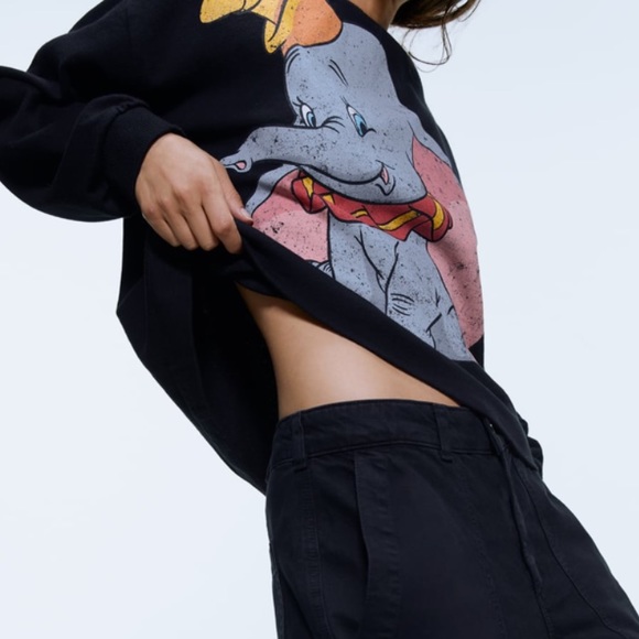 Zara | Tops | Zara Disney Dumbo Jumpersweater Nwt | Poshmark